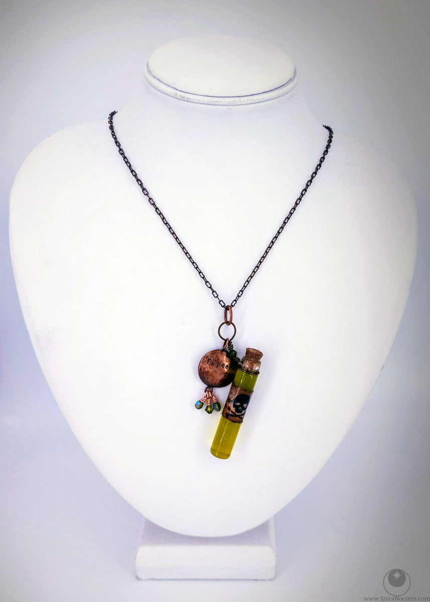 Poison Vial Necklace (Made to Order) – Spira Noctem Studios